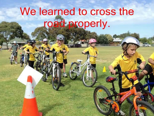 YEAR 4s LEARN BIKE SAFETY - Margaret River Primary School