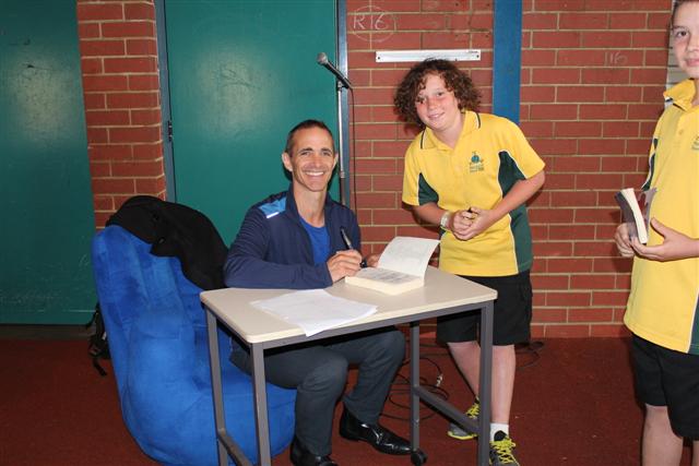 Andy Griffiths Visits MRPS - Margaret River Primary School