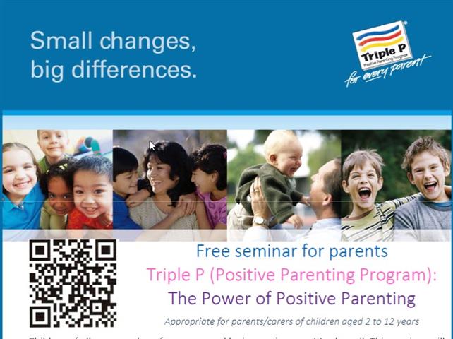 Triple P (Positive Parenting Program) this Friday (14 June) - Margaret ...